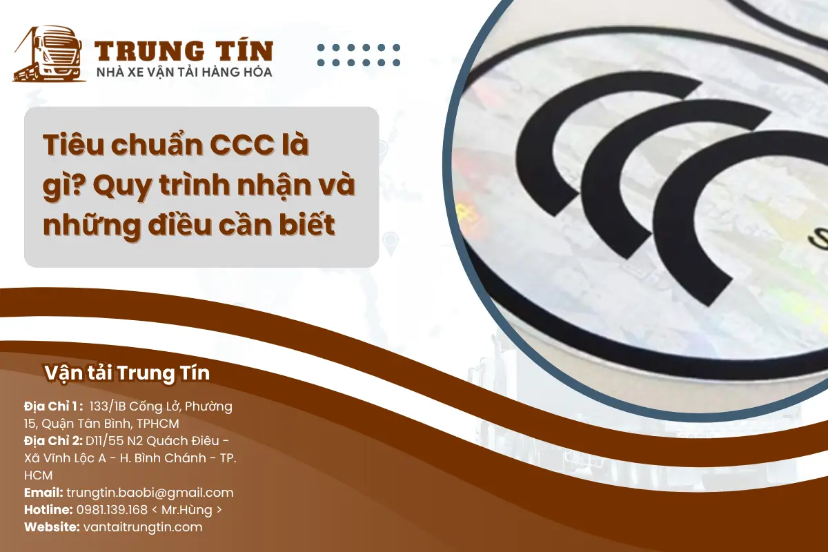 Tiêu chuẩn CCC là gì? Quy trình nhận và những điều cần biết